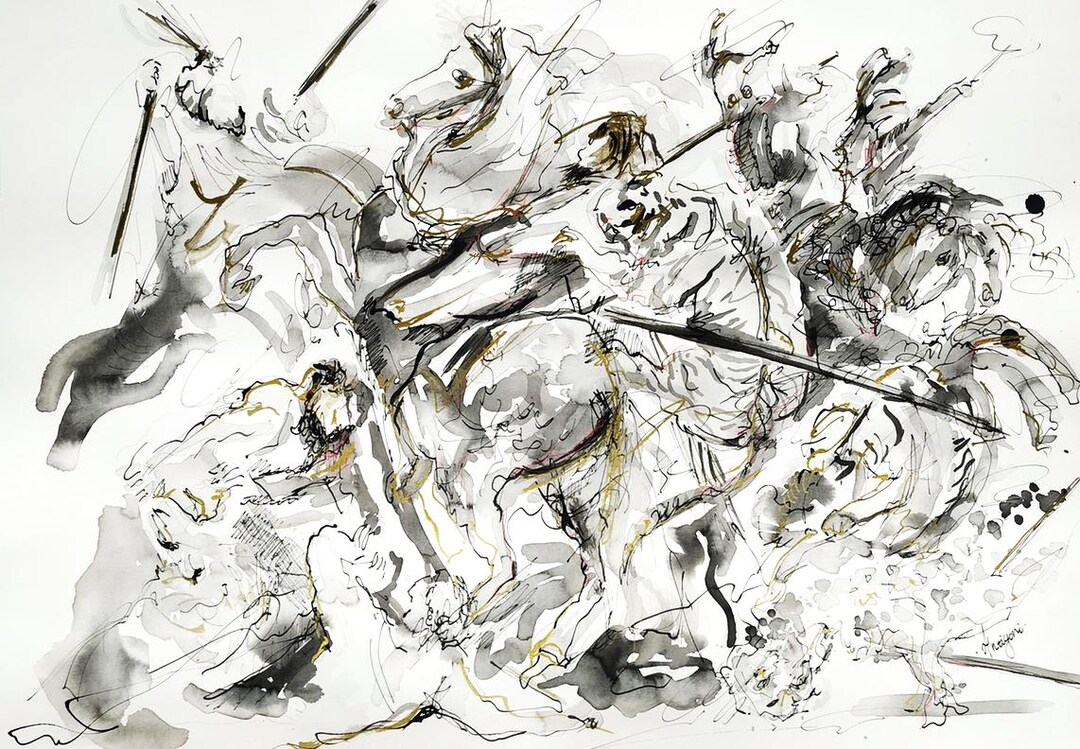 The Tiger Hunt Homage to Rubens , Rubens Art,rubens Painting,tiger ...