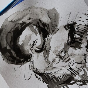 Altered Portrait,old Masters Art,painter Portrait, Watercolor Art ...