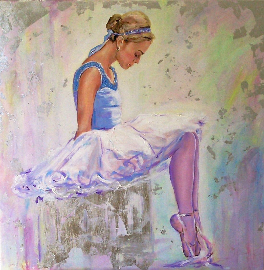 Home & Living Ballerina Painting Ballet Watercolor Original Ballet ...