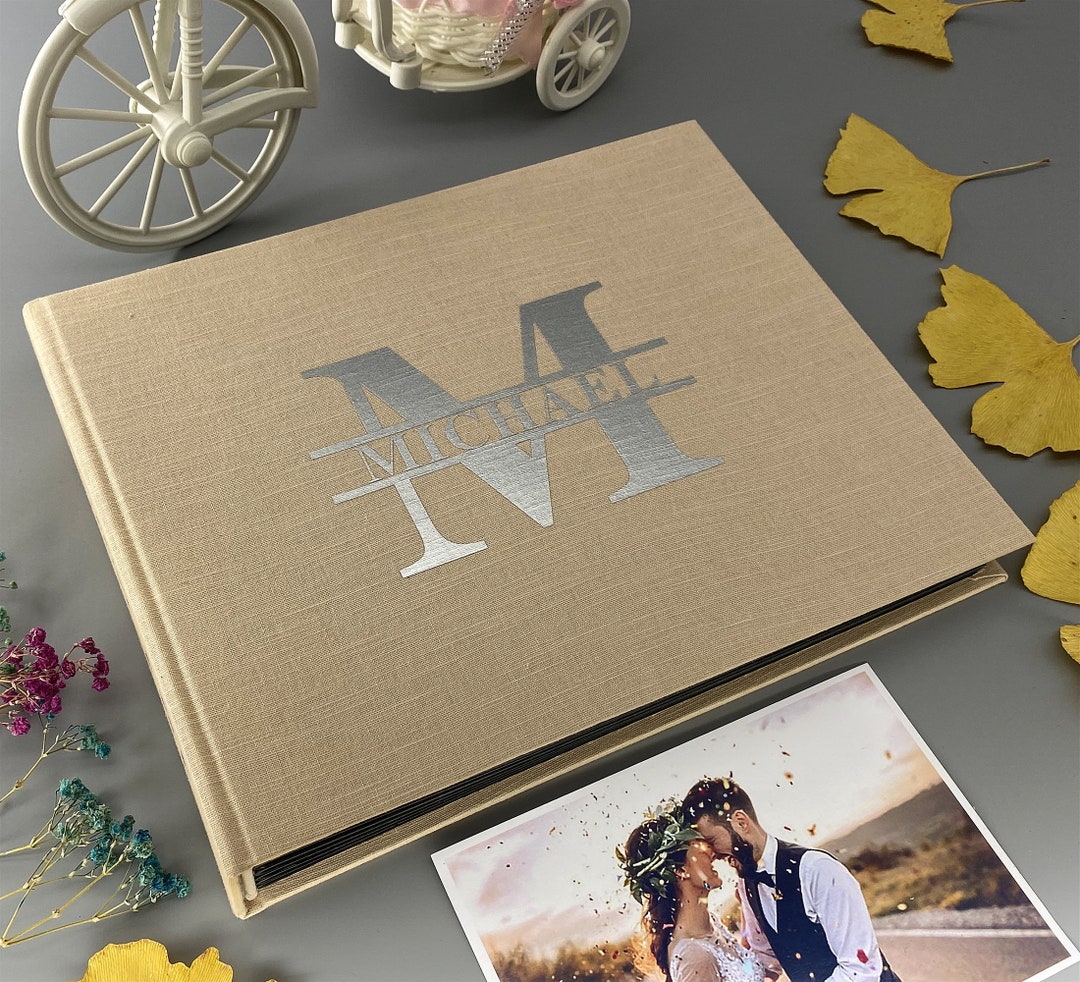 Personalized Scrapbook, DIY Photo Album, Anniversary Gift for Him and ...