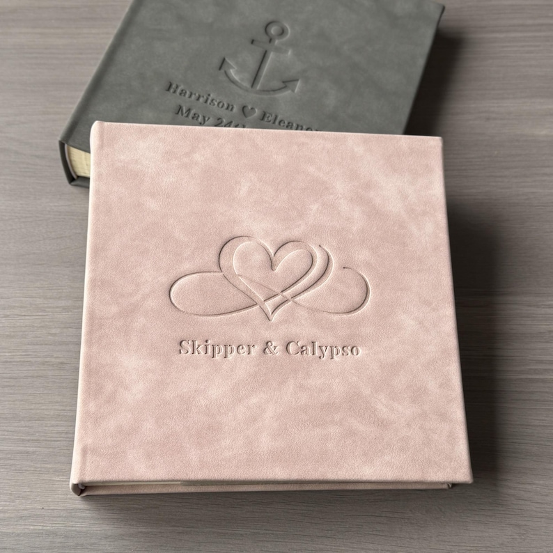 Personalized Photo Album With Pockets, Slip in Album for 100/200/300 ...