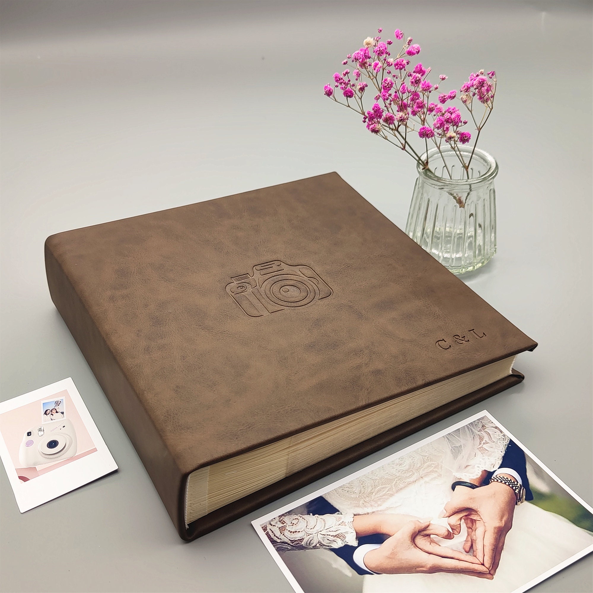 Photo Album With Sleeves Personalized Slip in Album for 4x6 - Etsy