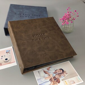Home Photo Album With Sleeves, Personalized Album for 100/200 4x6 ...