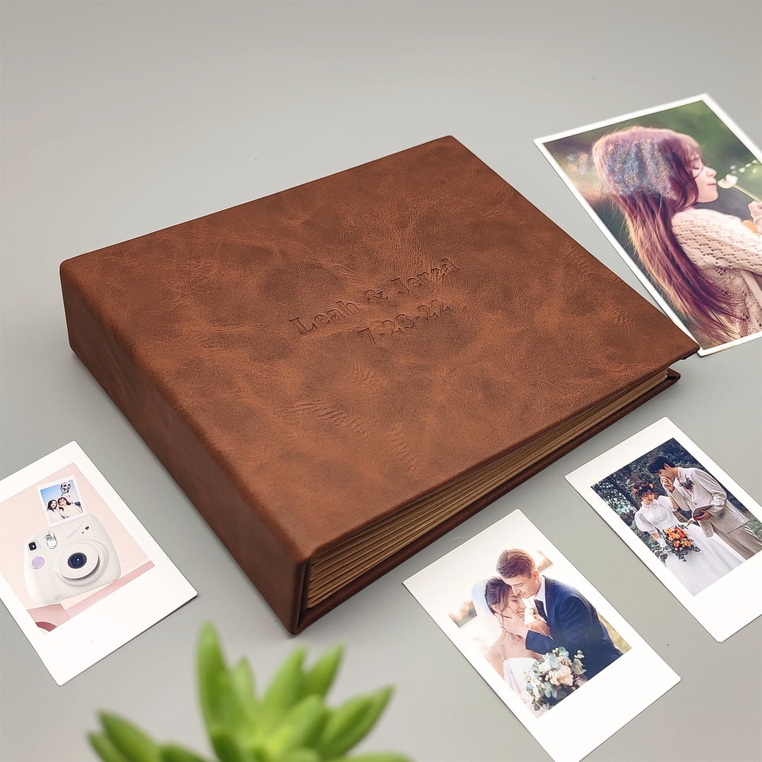 Wedding Photo Guest Book, Personalized Wedding Photo Album, Custom ...