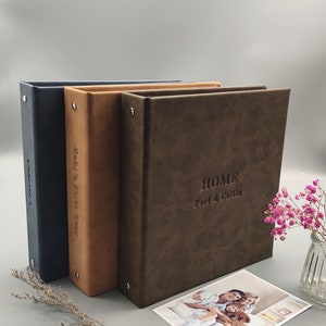 Home Photo Album With Sleeves, Personalized Album for 100/200 4x6 ...