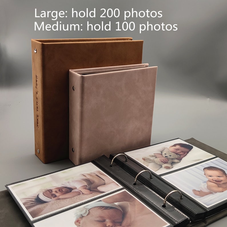 Personalized Baby Memory Book & Baby Photo Album Baby Shower - Etsy