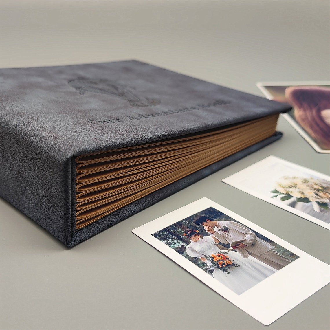 Personalized Leather Scrapbook Album Handmade Photo Album - Etsy
