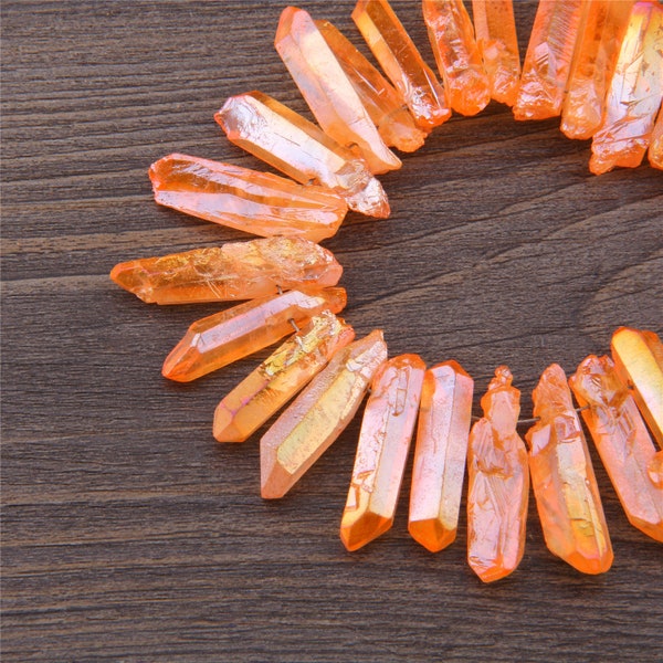 Orange Quartz - Etsy