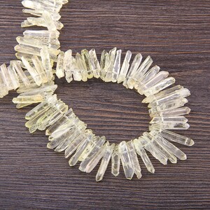 Approx 100pcs Tiny Quartz Points Raw Quartz Crystal Yellow Raw - Etsy