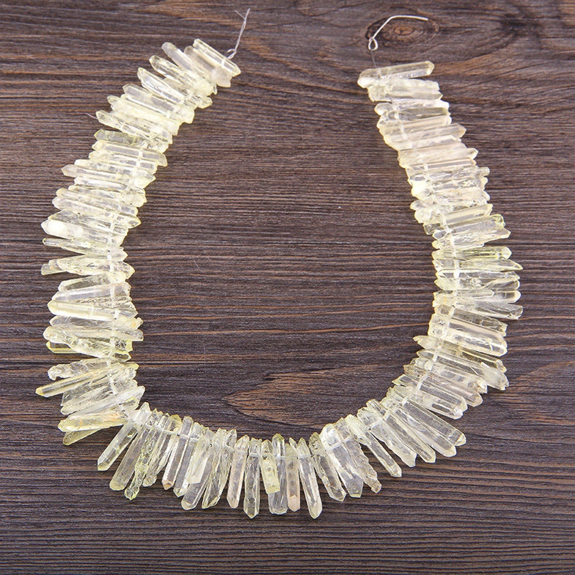 Approx 100pcs Tiny Quartz Points Raw Quartz Crystal Yellow Raw | Etsy