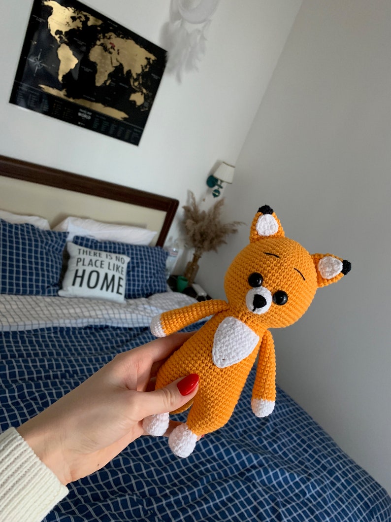 Crochet PDF Pattern. Mika the Fox by Nelly Handmade - Etsy