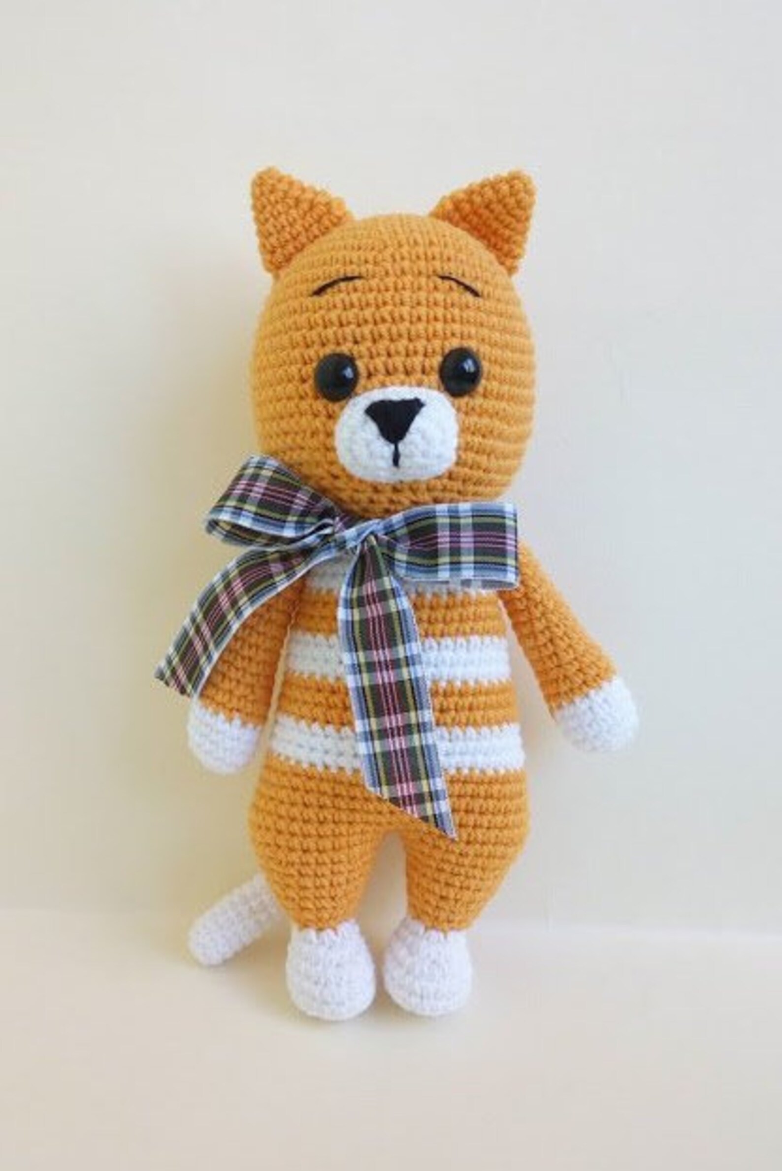 Crochet PDF Pattern. Mika the Cat by Nelly Handmade | Etsy