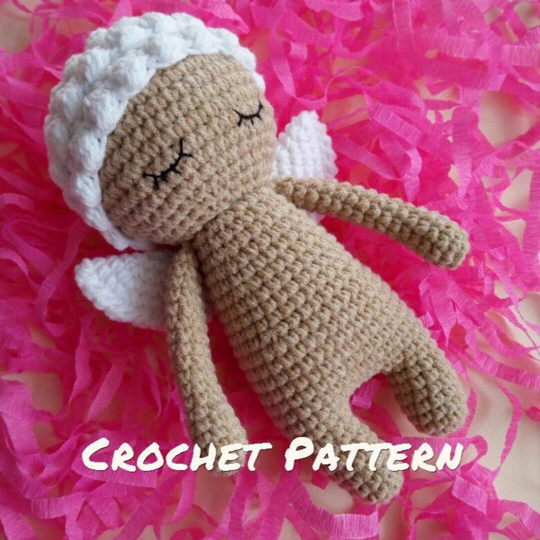 Crochet PATTERN: Angel Doll Amigurumi Stuffed Angel Doll - Etsy