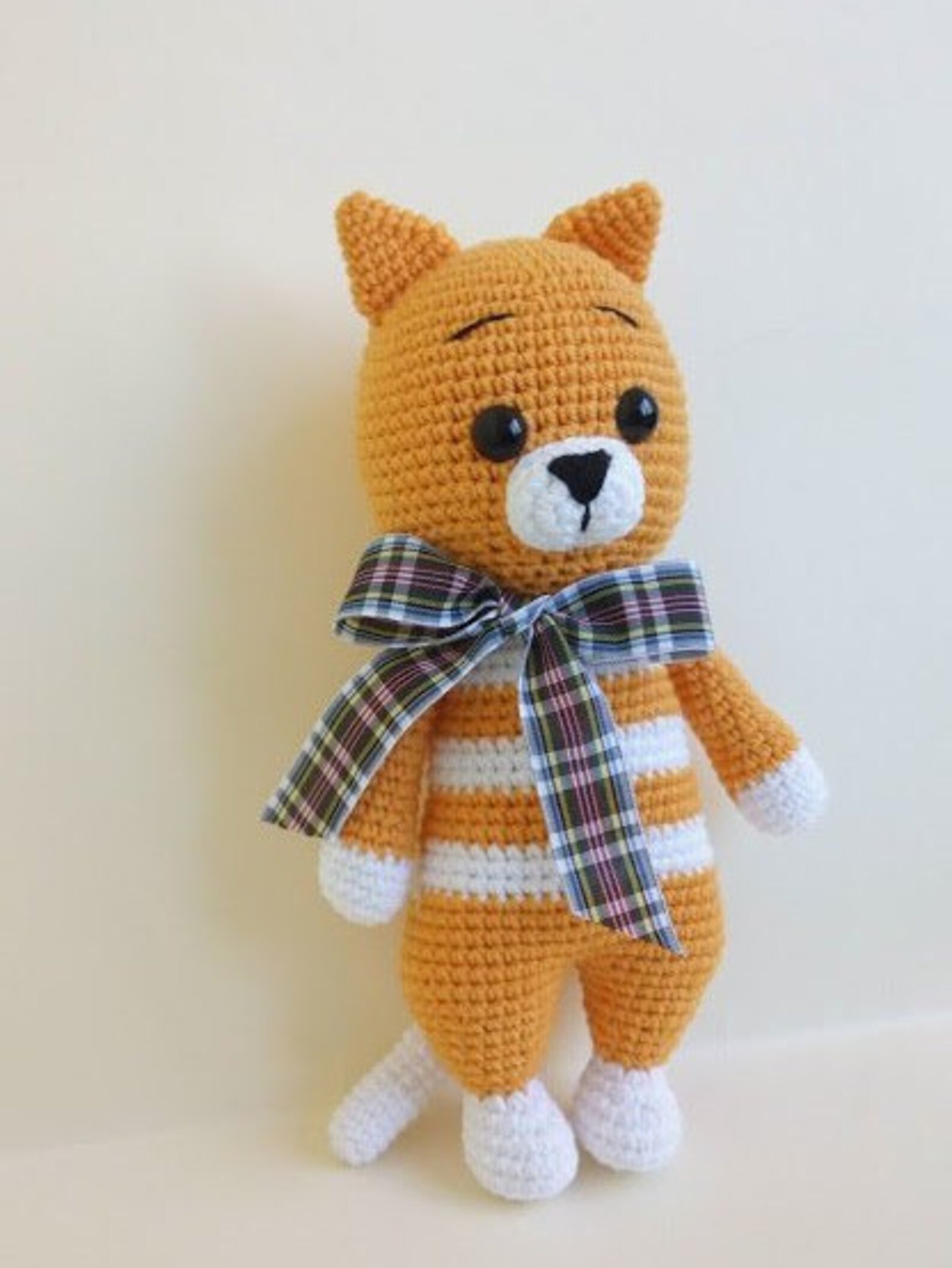 Crochet PDF Pattern. Mika the Cat by Nelly Handmade | Etsy