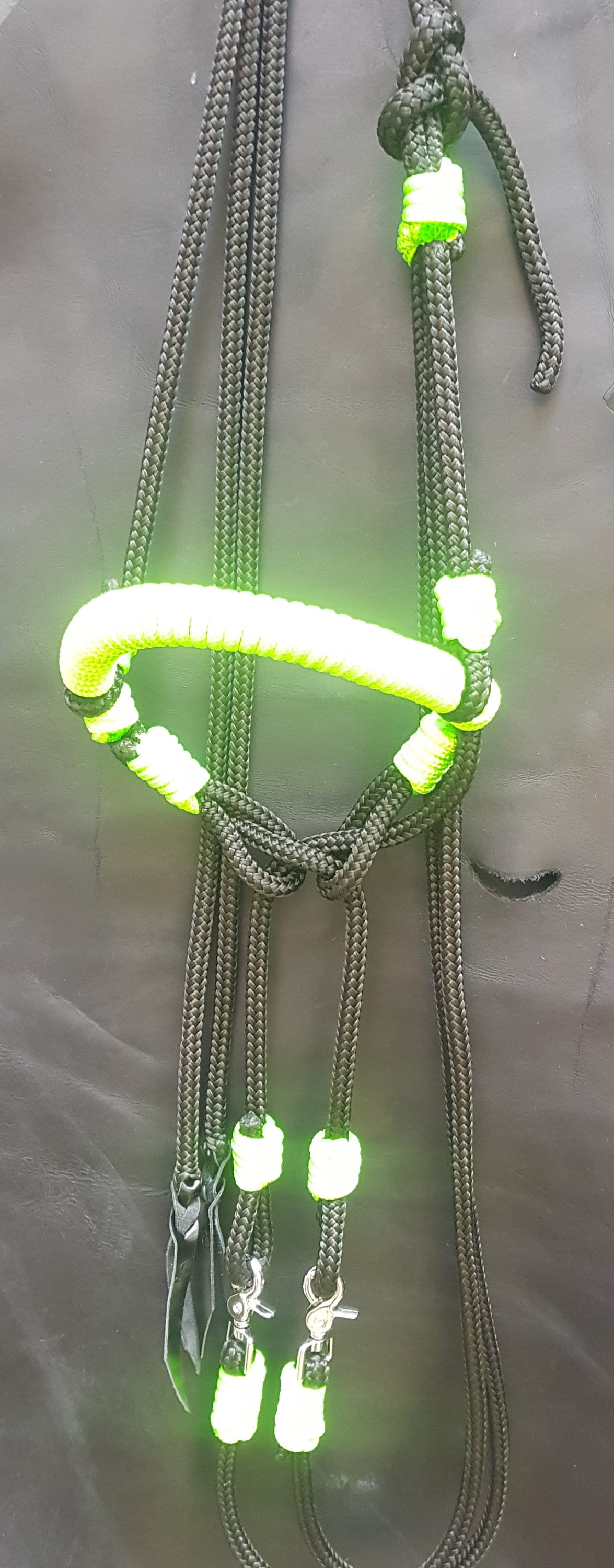 Indian Hackamore Bridle reins Rope side pull | Etsy