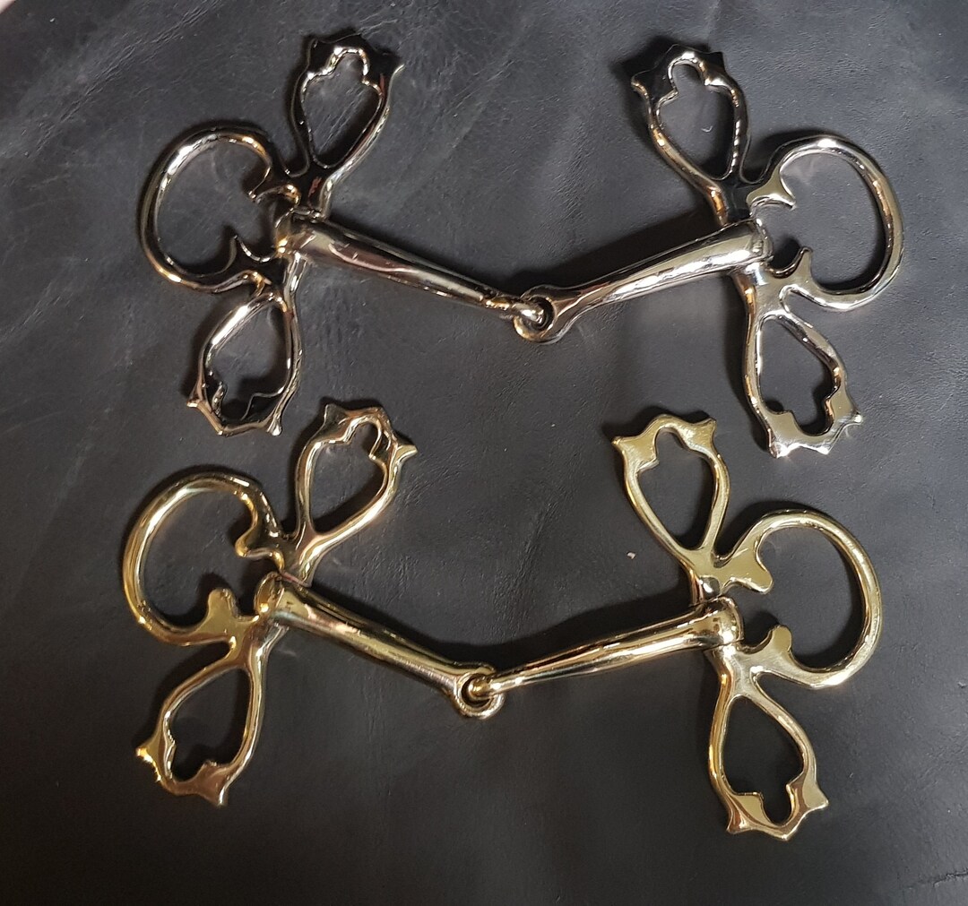 Spanish Bit Baroque Gold or Silver - Etsy