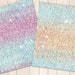 Unicorn glitter digital papers Pastel ombre glitter seamless | Etsy