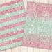 Glitter digital paper Scrapbook Papers Sparkle texture | Etsy