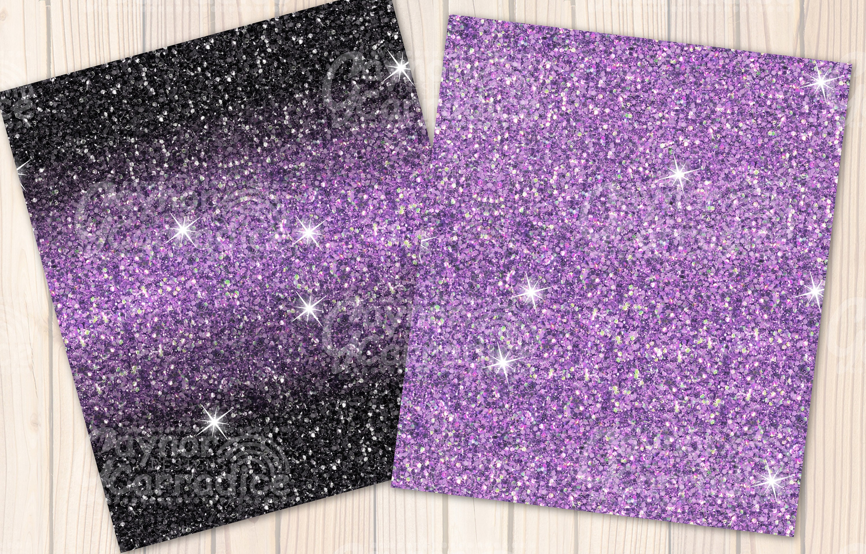 Halloween Glitter Digital Papers, Glitter Seamless Patters, Hallows Eve ...