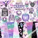 Pretty Creepy Clipart Bundle - Cute Halloween Digital Paper / Clipart ...