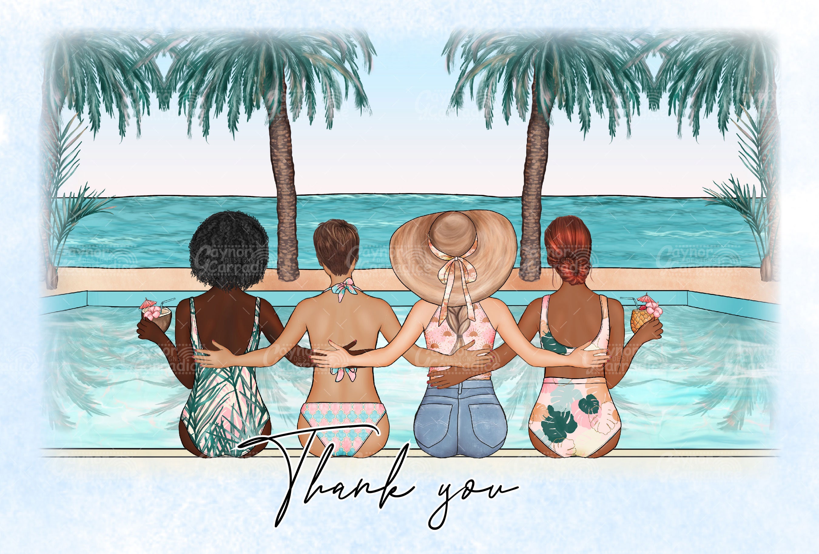 Poolside Besties ADD ON Kit - Clothing and Accessories Only ...