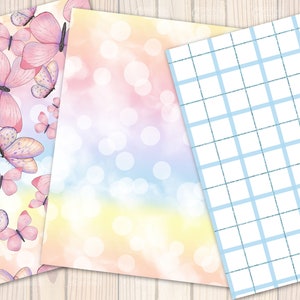 Spring Fresh Digital Papers, 16 Watercolor Easter Seamless Patterns ...