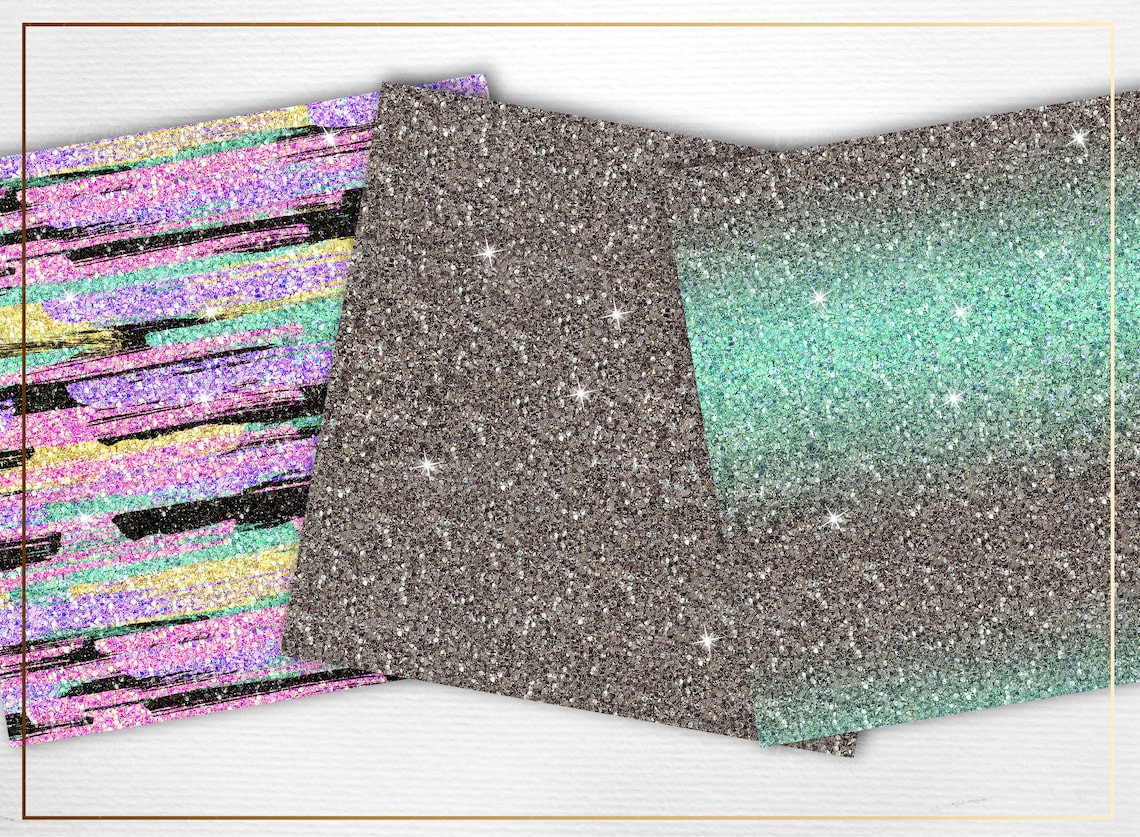 Pretty Creepy Glitter Digital Papers 18 Pastel Halloween - Etsy UK