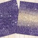 Purple Glitter Digital Papers Lilac Ombre Glitter Seamless Patterns ...