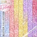 Spring Glitter Digital Papers Pastel Ombre Glitter Seamless - Etsy