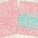 Pastel Glitter Digital Papers Rainbow Ombre Glitter Seamless - Etsy