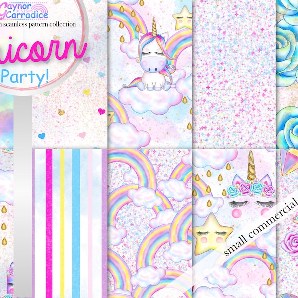 Unicorn Papers - Etsy