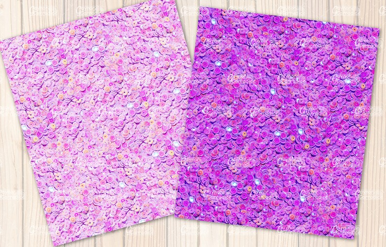 Iridescent Sequins Digital Papers Multi Colored Sequin - Etsy