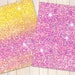 Mermaid Glitter Digital Papers, Ombre Glitter Seamless Patterns Summer ...