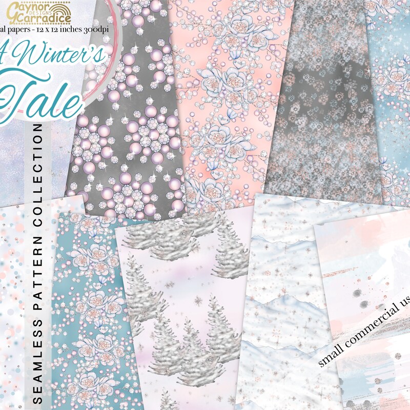 Pastel Christmas Backdrop - Etsy