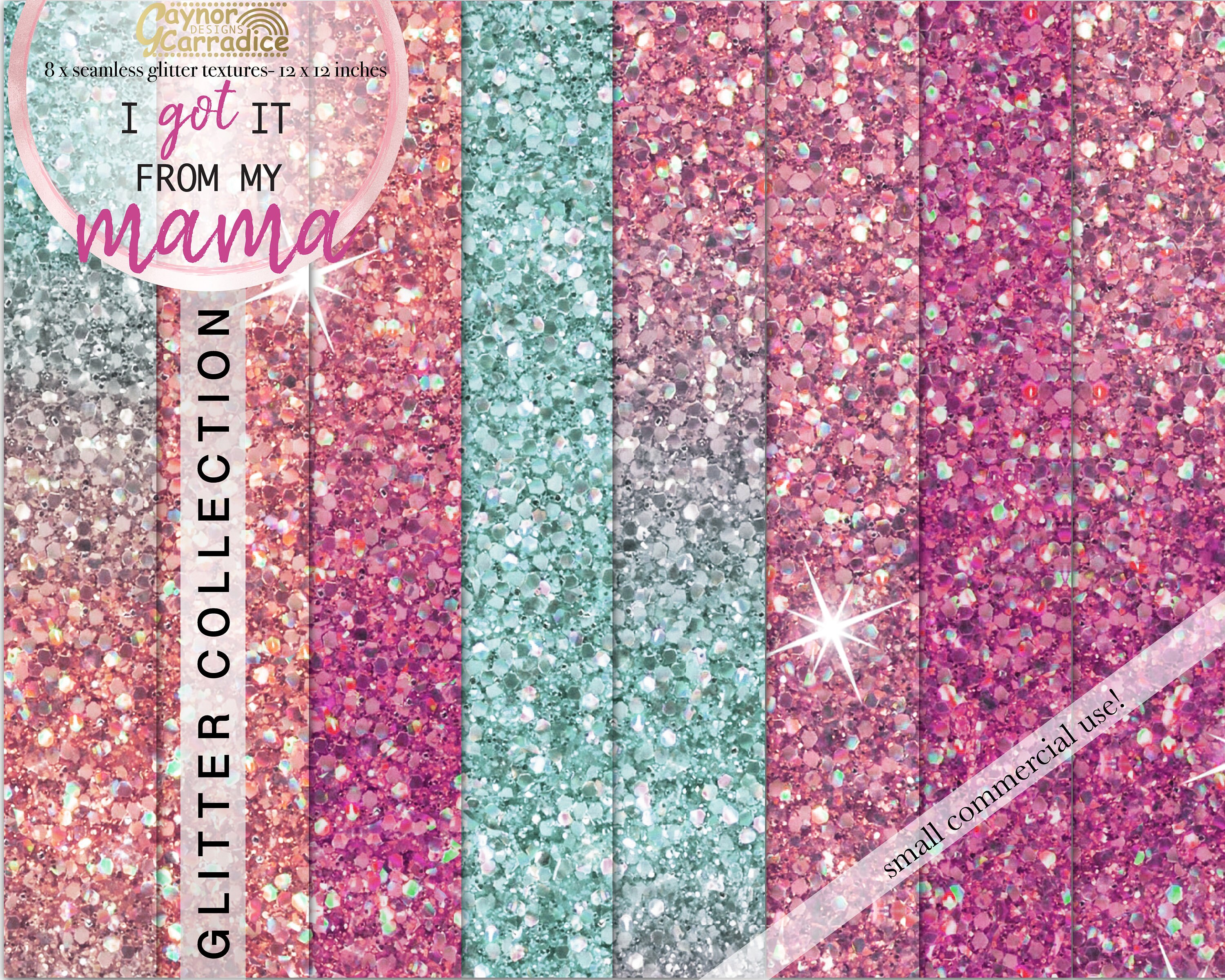 Blush pink and navy digital scrapbook paper glitter texture background ...