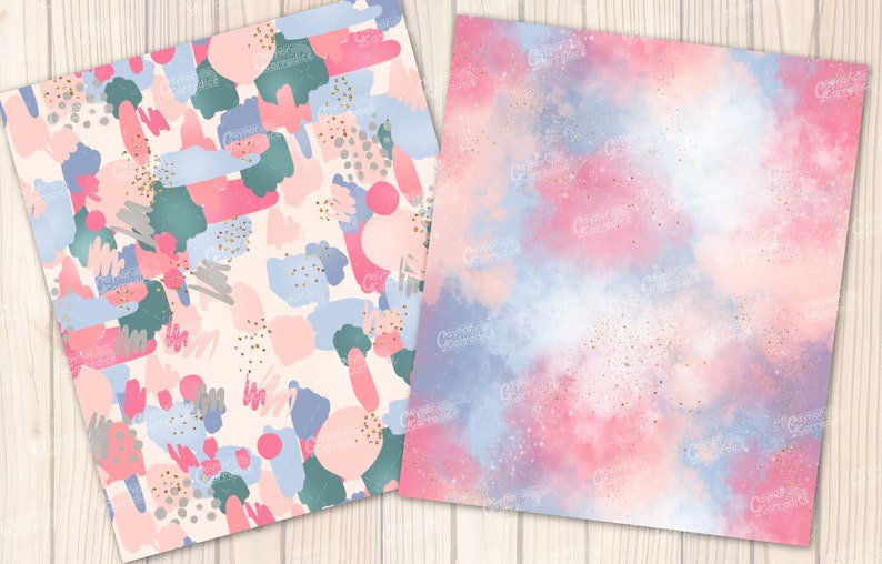 Travel Digital Papers 12 Watercolor Vacation Seamless - Etsy