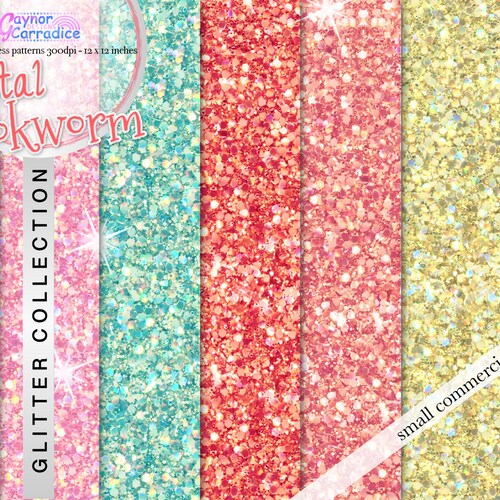 Glitter Digital Paper Glitter Seamless Patterns Sequin - Etsy