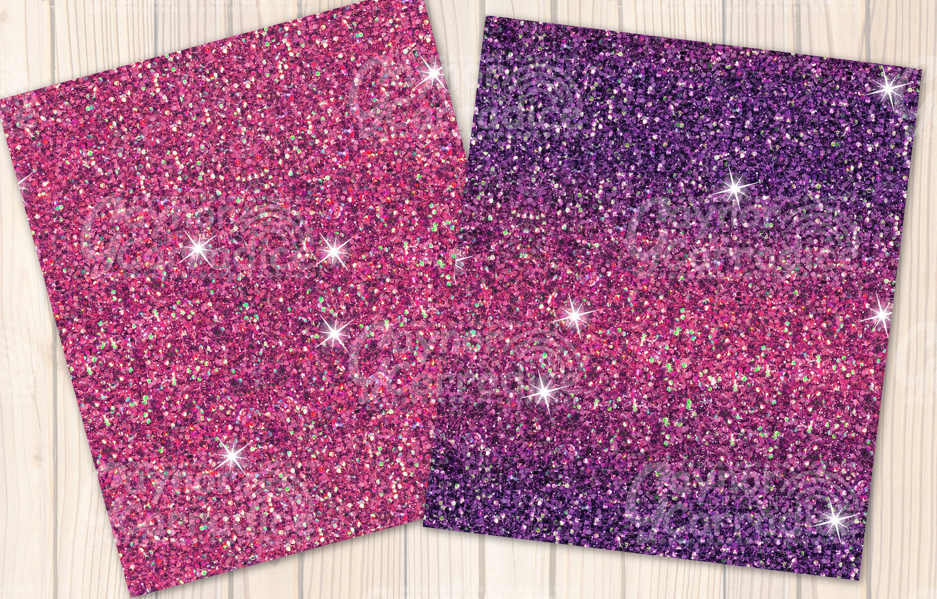 Halloween Glitter Digital Papers, Glitter Seamless Patters, Hallows Eve ...