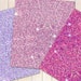 Unicorn Glitter Digital Papers Pastel Glitter Seamless Patterns Glam ...