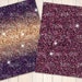 Autumn Glitter Digital Papers - Rust, Purple, Orange Ombre Glitter ...