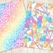 Happy Place - Rainbow Digital Papers - 12 Watercolor Summer Seamless ...