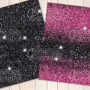 Halloween Glitter Digital Papers, Glitter Seamless Patters, Hallows Eve ...