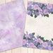 Spring Lavender Digital Papers 12 Watercolor Purple Seamless Patterns ...