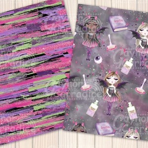 Cute Halloween Digital Papers - Halloween Seamless Patterns, Spooky ...