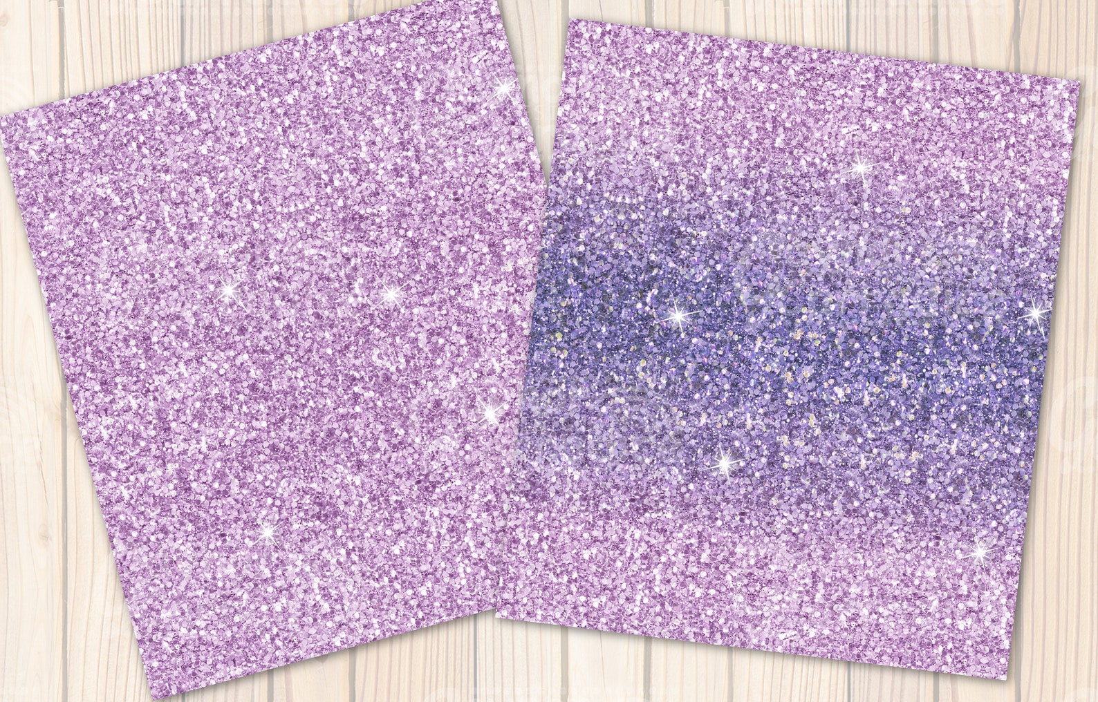 Purple Glitter Digital Papers Lilac Ombre Glitter Seamless - Etsy