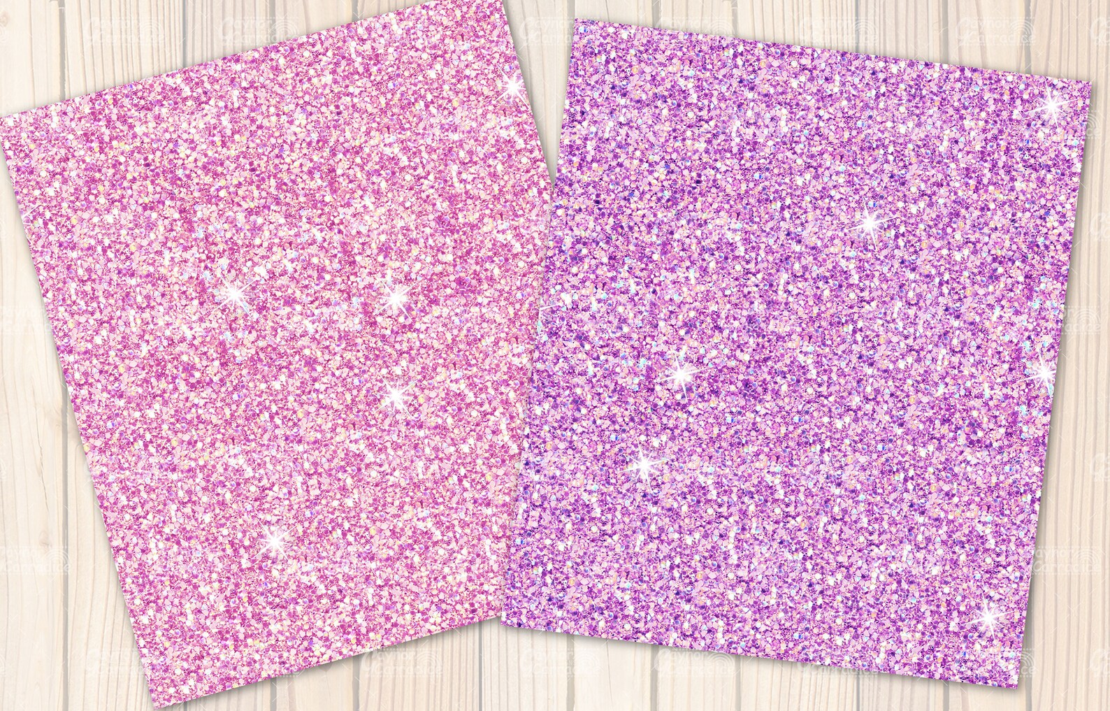 Rainbow Glitter Digital Papers Pastel Ombre Glitter Seamless - Etsy