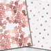 Rose Gold Digital Papers Pack Blush Floral Wedding Seamless Patterns ...