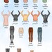 Autumn Besties Customizable Girls - Best Friends Clipart - Fall BFF ...