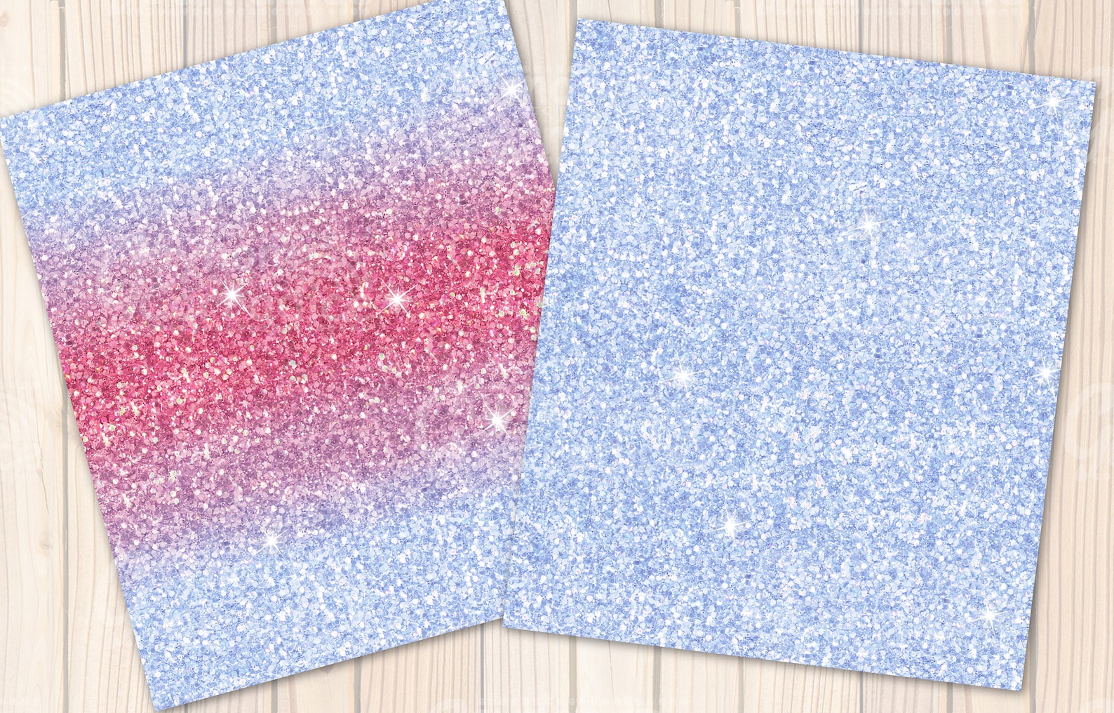 Spring Glitter Digital Papers Pastel Ombre Glitter Seamless | Etsy