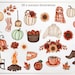 Autumn Favorites Clipart Bundle - Fall Digital Paper / Fall Clipart ...